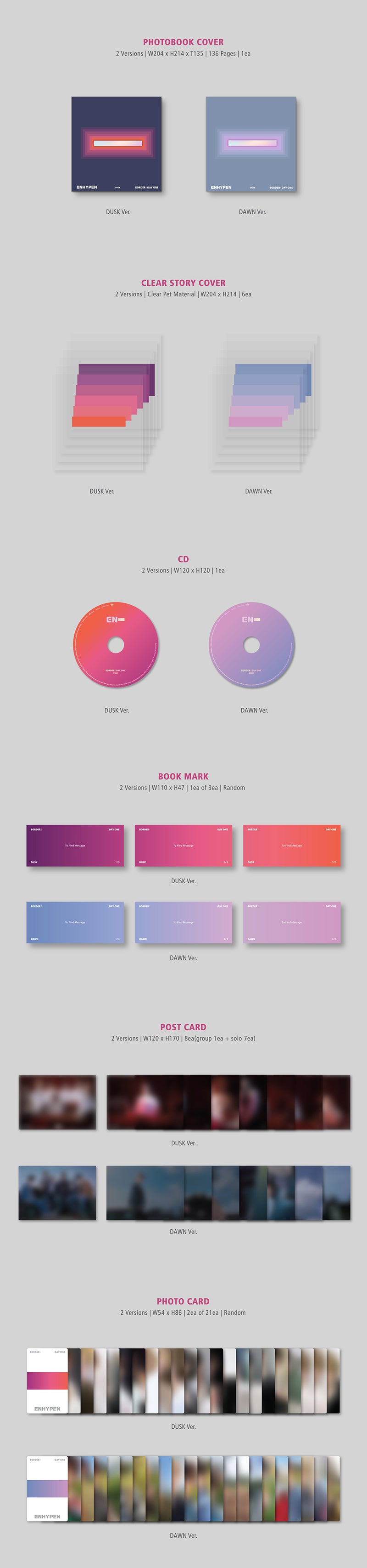 ENHYPEN Border Day 1 Album | KPOP.RS