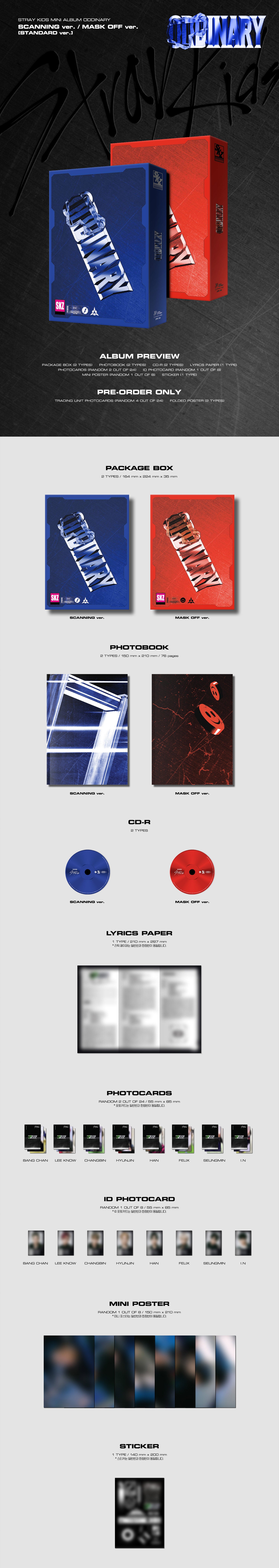 STRAY KIDS Oddinary Album | KPOP.RS